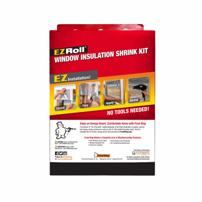 Roll-on Window Insulation Kit, 62 x 126 in. - True Value Hardware