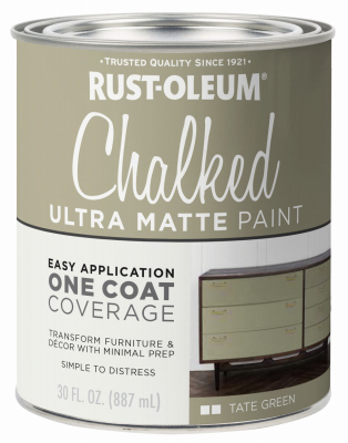 Chalked Ultra Matte Paint, Tate Green, 30 oz. - True Value Hardware