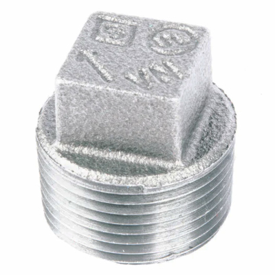 1 In. Galvanized Pipe Plug - True Value Hardware