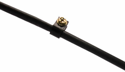 Rg-6 Coaxial Cable Clamp, 1/4-In., 20-Pk. - True Value Hardware