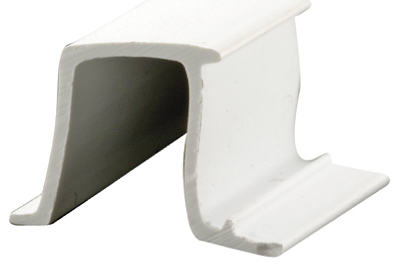 Glass Retainer, Snap-In, Rigid White Vinyl, 72 In. - True Value Hardware