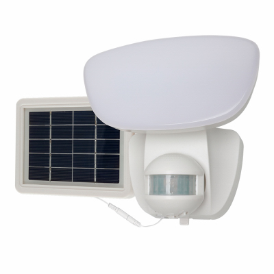 Solar Single-Head LED Security Floodlight, Motion Activated, 1000 Lumen ...