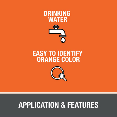 Orange Medium-Bodied CPVC Pipe Cement, 8 oz. - True Value Hardware