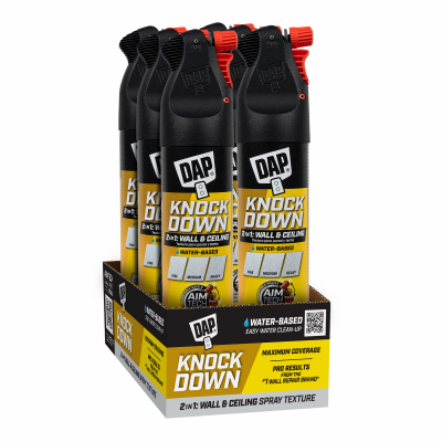 2-In-1 Knockdown Wall & Ceiling Texture Spray, Oil Based, 25 oz. - True ...