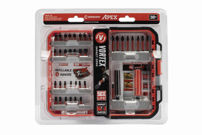 38-Pc. Vortex Bit Fastening Set & Holder - True Value Hardware