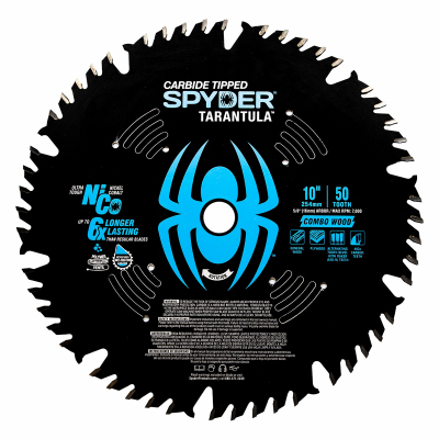 Tarantula Combination Circular Saw Blade, 50-Tooth, 10 In. - True Value ...