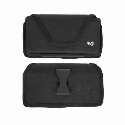 Cell Phone Clip Case Holder, Black Hardshell, Rugged Holster, XXL ...