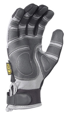 Heavy- Duty Performance Utility Work Gloves, Padded Palm, Form Fitting ...