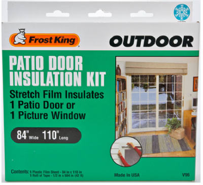Outdoor Patio Door Insulation Kit, 84 x 110 In. - True Value Hardware