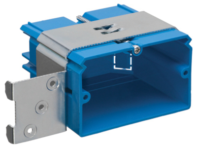 Adjust-A-Box Electrical Box, Horizontal Single-Gang, Non-Metallic ...