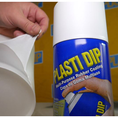 Multi Purpose Rubber Coating Spray, White, 11 oz. - True Value Hardware