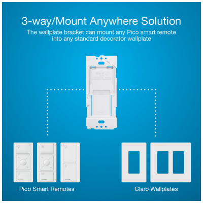 Pico Bluetooth/Wi-Fi Remote With Wall Mounting Kit, White - True Value ...