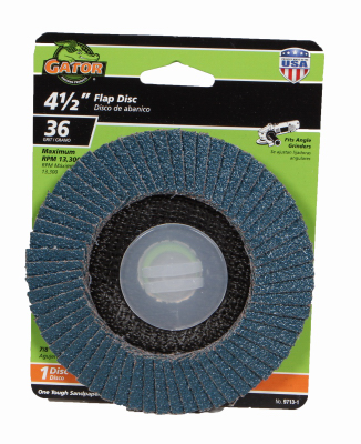 Flap Disc, 36 Grit, 4.5-In. - True Value Hardware