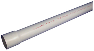 Schedule 40 DWV PVC Pipe, Bell End, 2-1/2 In. x 20 Ft. - True Value ...