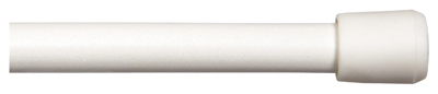 Strafford Spring Tension Rod, White, 7/16 x 28 to 48 In. - True Value ...