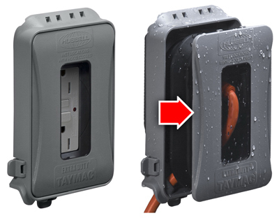 Outlet Cover, Expandable, Gray - True Value Hardware