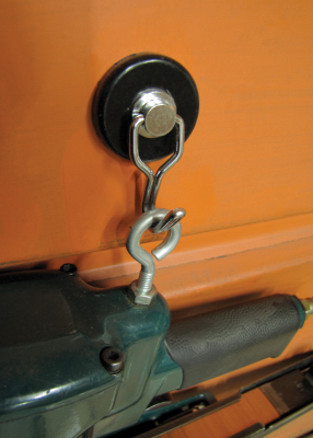 Magnetic Rotating Swing Hook, Black - True Value Hardware