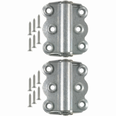 Self-Closing Storm Door Hinges, Galvanized, 2-3/4 In., 2-Pk. - True ...