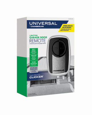 Universal Garage Door Remote, Silver - True Value Hardware