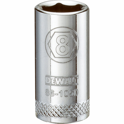 Metric Shallow Socket, 6-Point, 1/4 In. Drive, 8mm - True Value Hardware