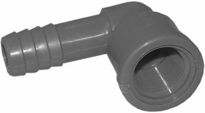 Poly Pipe Insert Elbow, 1/2 In. FPT - True Value Hardware