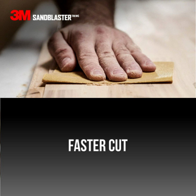 Sandblaster Sandpaper, 9 In. x 11 In., 180 Grit, 4-Pk - True Value Hardware