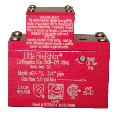 Little Firefighter Earthquake Gas Shut Off Valve, 3/4 In. - True Value ...