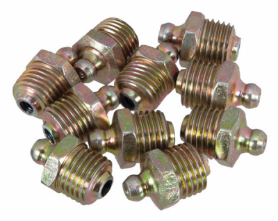 1/4 In. NPT Grease Fitting, 10-Pk. - True Value Hardware