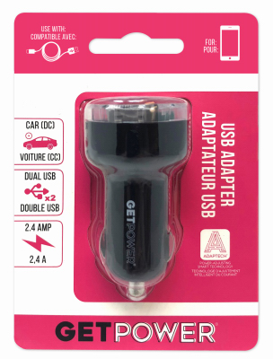 Dual USB Car Charger Adapter - True Value Hardware