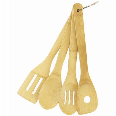 4-Pc. Bamboo Kitchen Tool Set - True Value Hardware