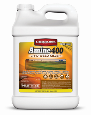 Amine 400 Weed Killer, 2,4-D, 2.5-Gallon Concentrate - True Value Hardware