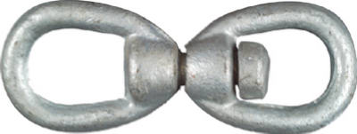 Swivel Open Round Eye Connecting Link, Forged, 5/16 In. - True Value ...