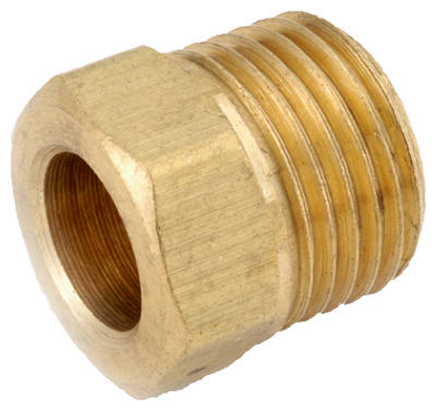 Brass Inverted Flare Nut, 1/4 In. - True Value Hardware