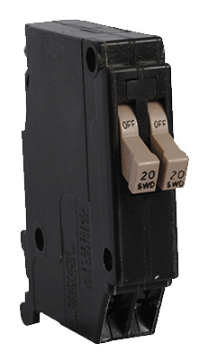 Cutler Hammer Tandem Single-Pole Circuit Breaker, 20A - True Value Hardware