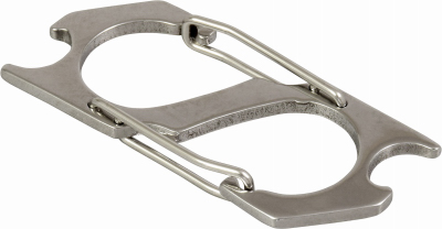 Key Chain Bottle Opener, 2 Carabiners - True Value Hardware