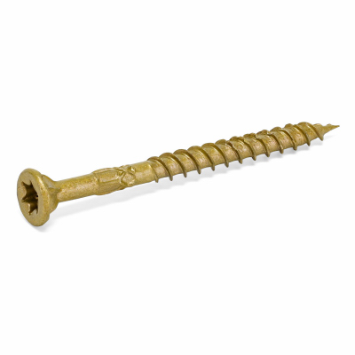 Power Pro Wood & Deck Screws, Sharp Point, Star Drive, #10 x 2-1/2 In ...