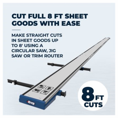 Straight Edge Cutting Guide XL- 8 Ft. - True Value Hardware