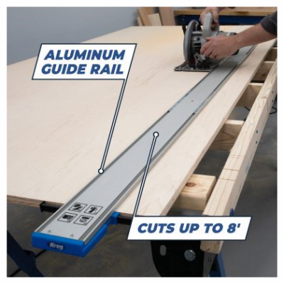 Straight Edge Cutting Guide XL- 8 Ft. - True Value Hardware