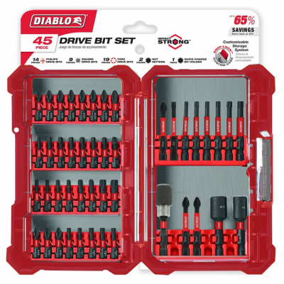 45-Pc Screwdriving Bit Set - True Value Hardware