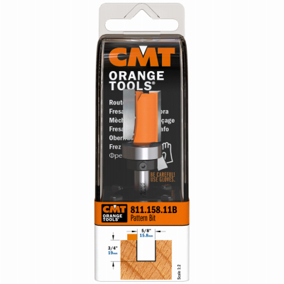 Pattern Router Bit, 1/4 In. Shank, 5/8 In. Diameter - True Value Hardware