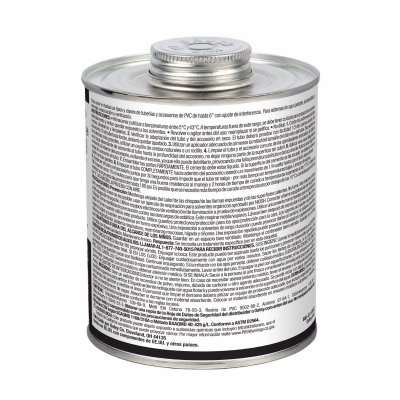 Clear Medium-Bodied PVC Pipe Cement, 4 oz. - True Value Hardware