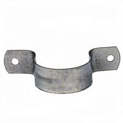 Pipe Hanger Strap, 1-1/2 In. Galvanized Steel - True Value Hardware