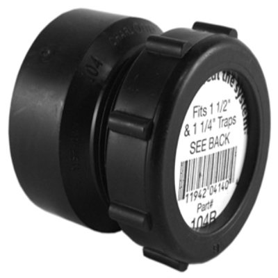 ABS/DWV Trap Adapter, 1-1/2 In. - True Value Hardware