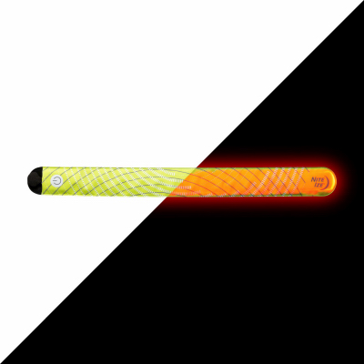 SlapLit LED Slap Wrist Wrap, Neon Yellow - True Value Hardware