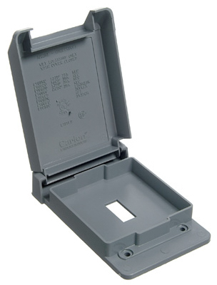 Weatherproof PVC Switch Cover, Single Gang - True Value Hardware