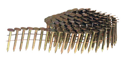 Collated Coiled Roofing Nails, .120 x 1 In., 7200-Ct. - True Value Hardware