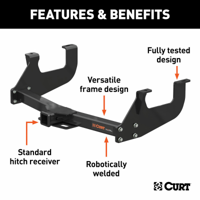 Class 3 Multi-Fit Trailer Hitch, 2 In. Receiver - True Value Hardware