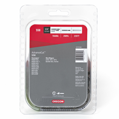 Chainsaw Chain, 91VG Low-Profile Xtraguard Premium C-Loop, 16 In ...