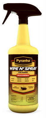 Horse Wipe 'N Spray Fly Repellent, 1-Qt. - True Value Hardware