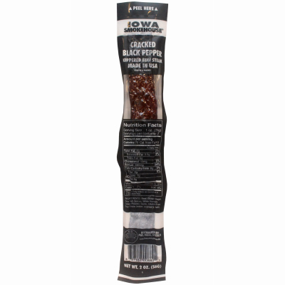 Kippered Beef Steak Cracked Black Pepper Jerky, 2-oz. - True Value Hardware
